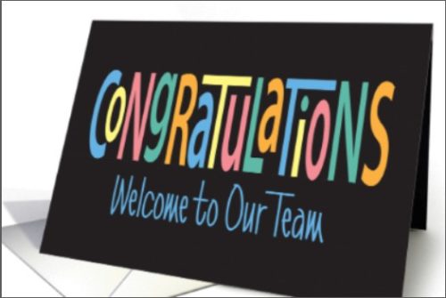 Congrats and Welcome to the Team - HEB Chamber